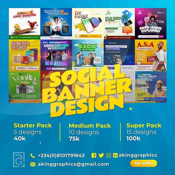 Akinggraphics | Twitter, Instagram, TikTok | Linktree